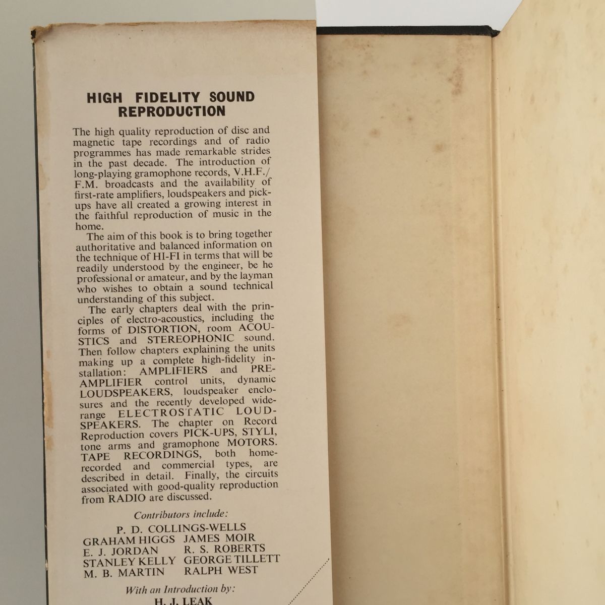 High Fidelity Sound Reproduction