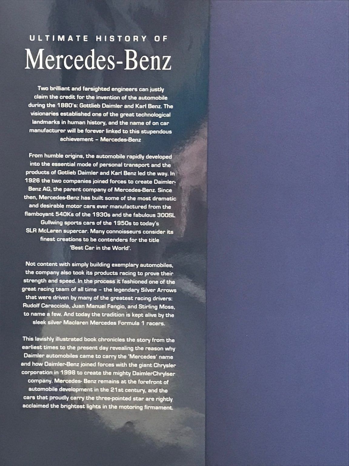 ULTIMATE HISTORY OF MERCEDES-BENZ