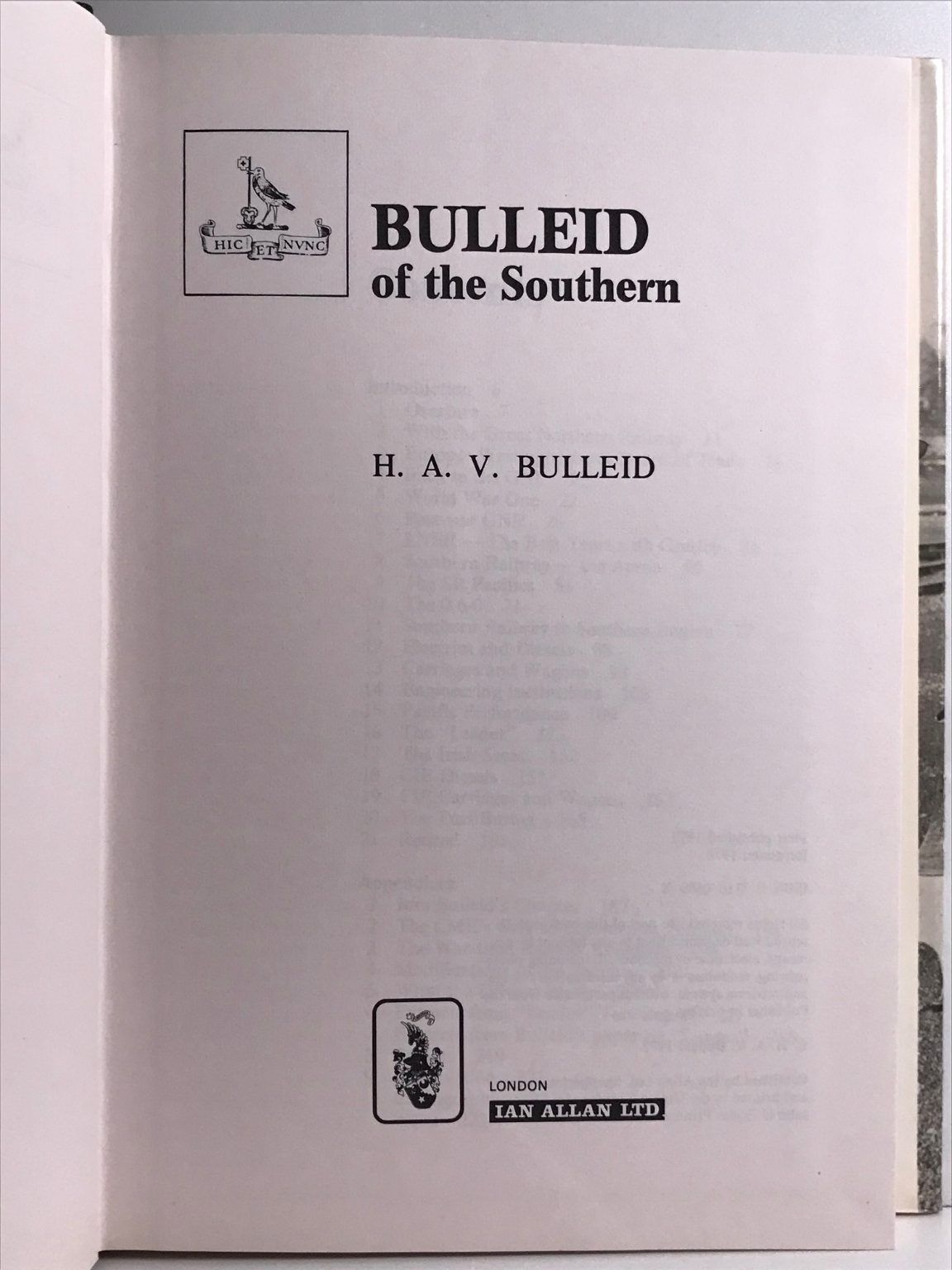 BULLEID OF THE SOUTHERN