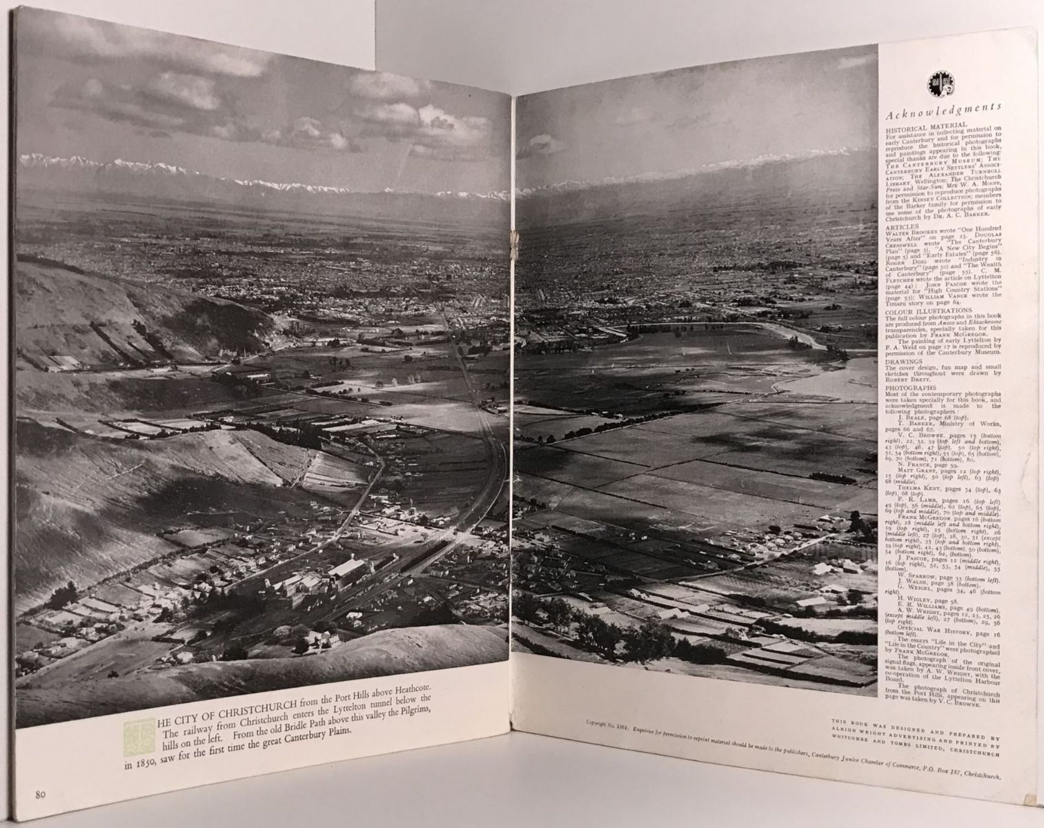 CENTENNIAL: Canterbury, New Zealand 1950