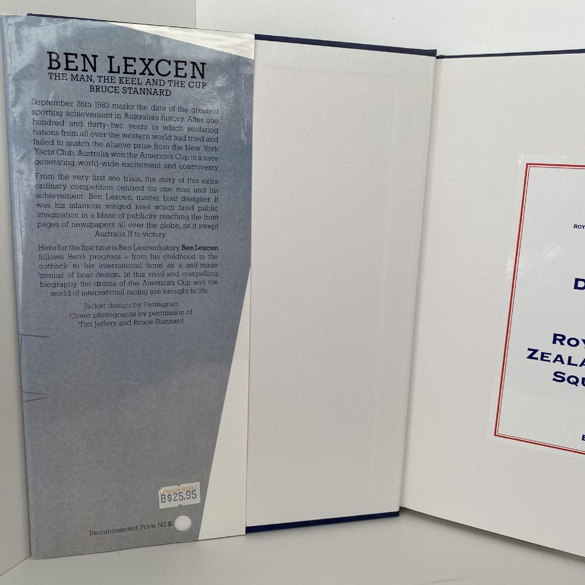 BEN LEXCEN: The Man, the Keel and the Cup