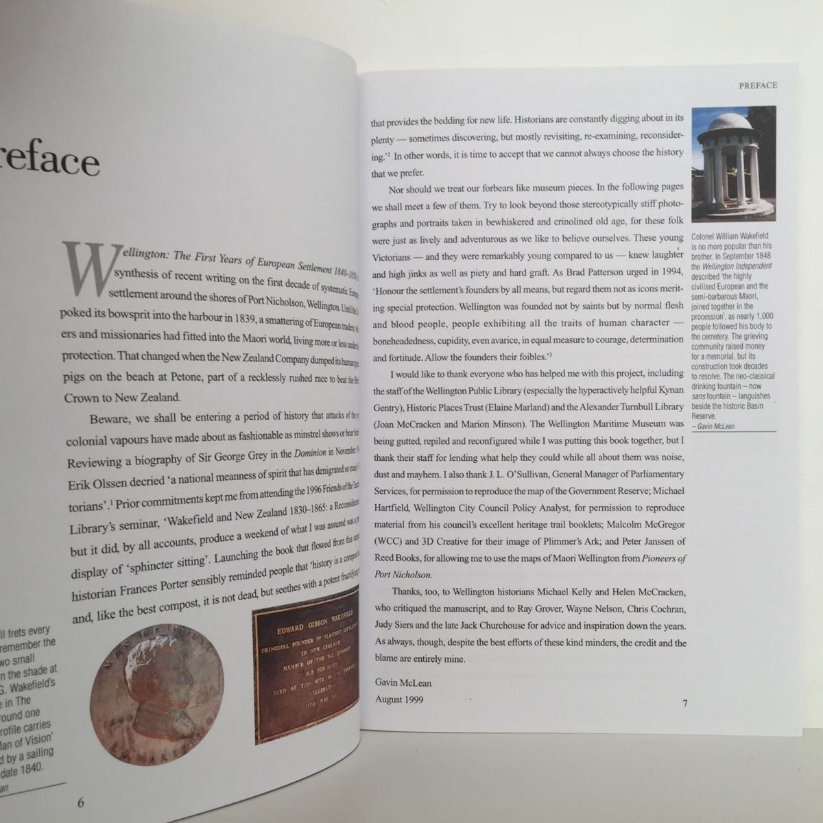 WELLINGTON: The First Years of European Settlement 1840-1850