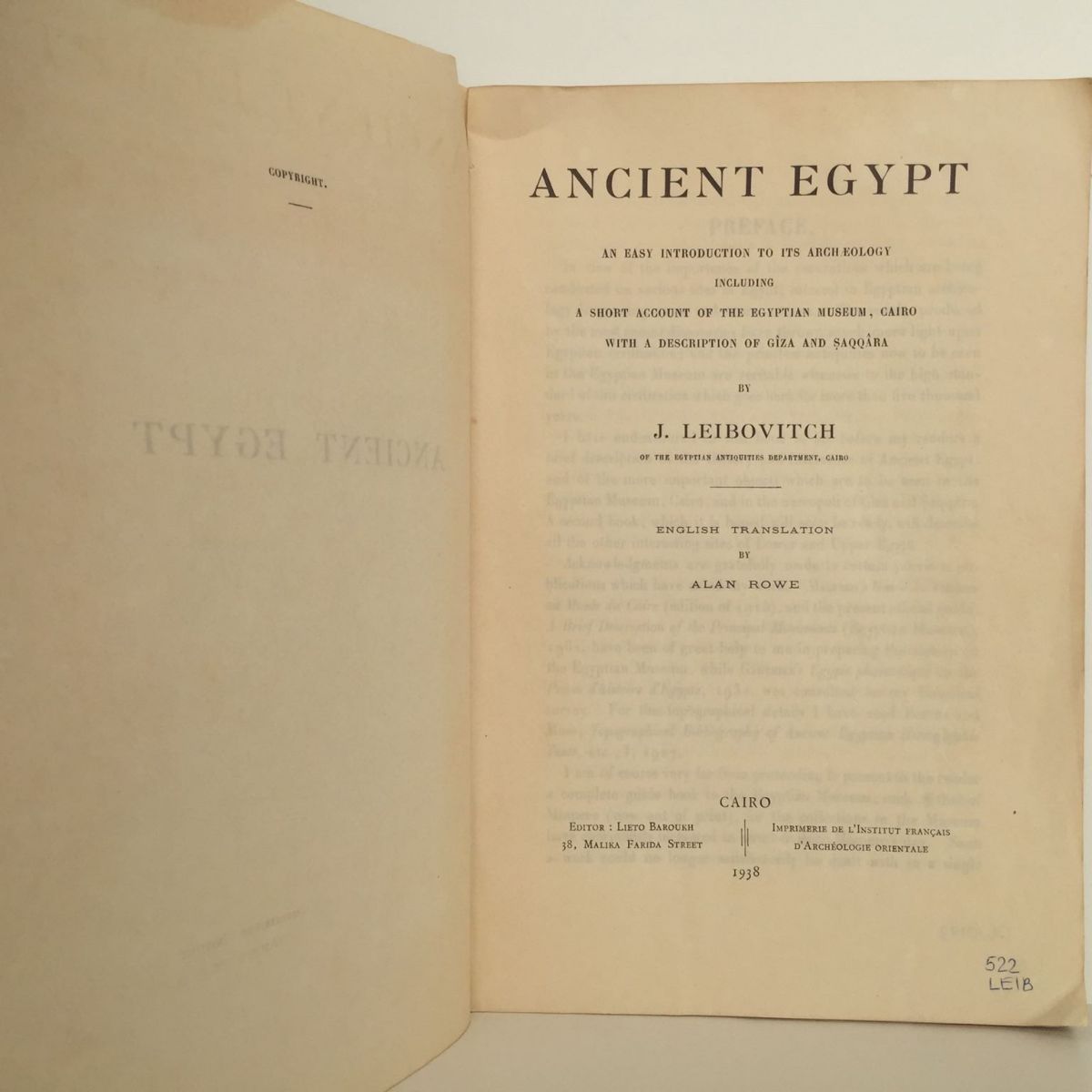 ANCIENT EGYPT: An Easy Introduction To Its Archaeology
