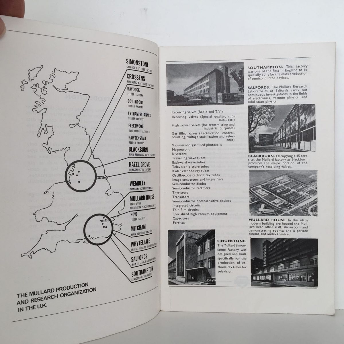 MULLARD GUIDE: Preferred Types of Valves Tubes and Semiconductors