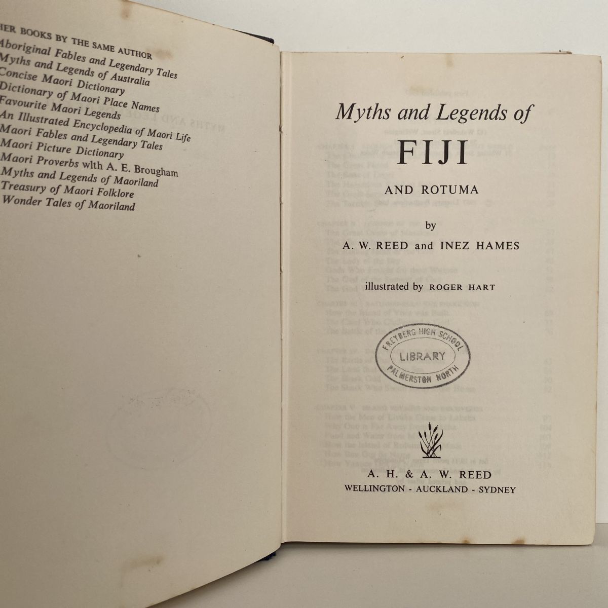 Myths & Legends of Fiji and Rotuma