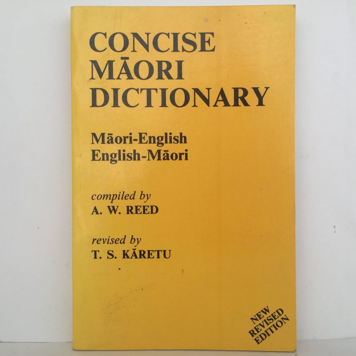 CONCISE MAORI DICTIONARY