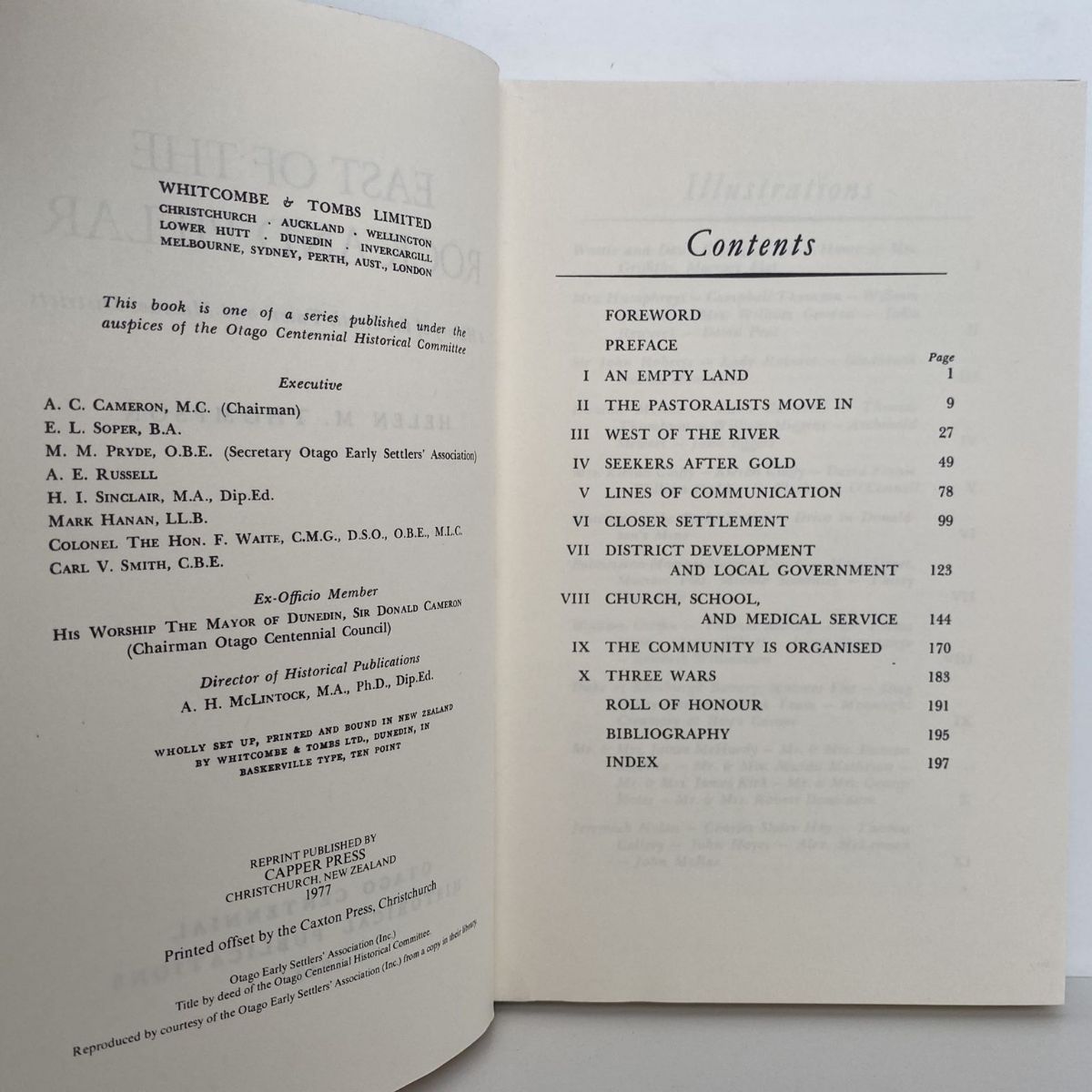 EAST OF THE ROCK AND PILLAR: A History of the Strath Taieri & Macraes ...