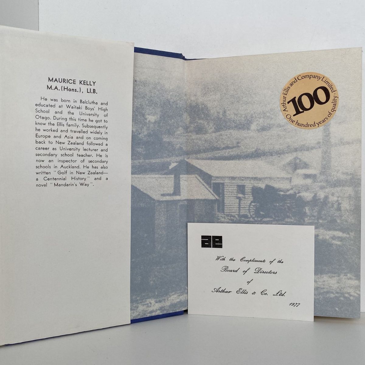 MILL in the VALLEY: A Centennial History Of Arthur Ellis & Co Ltd