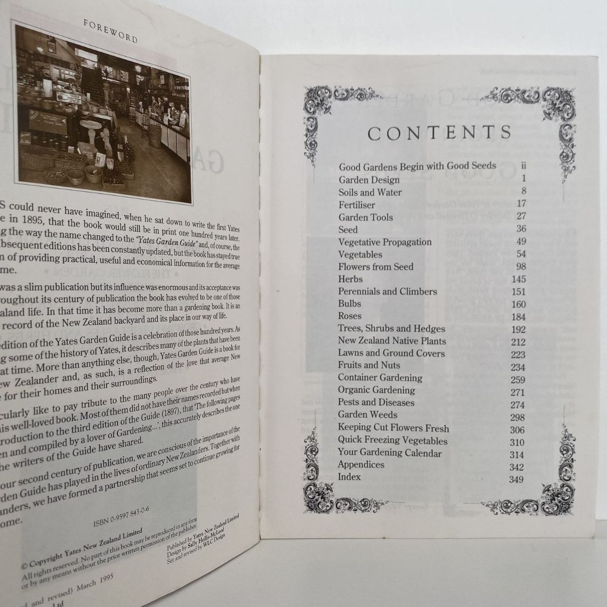 YATES GARDEN GUIDE : Centennial Edition 1895 - 1995