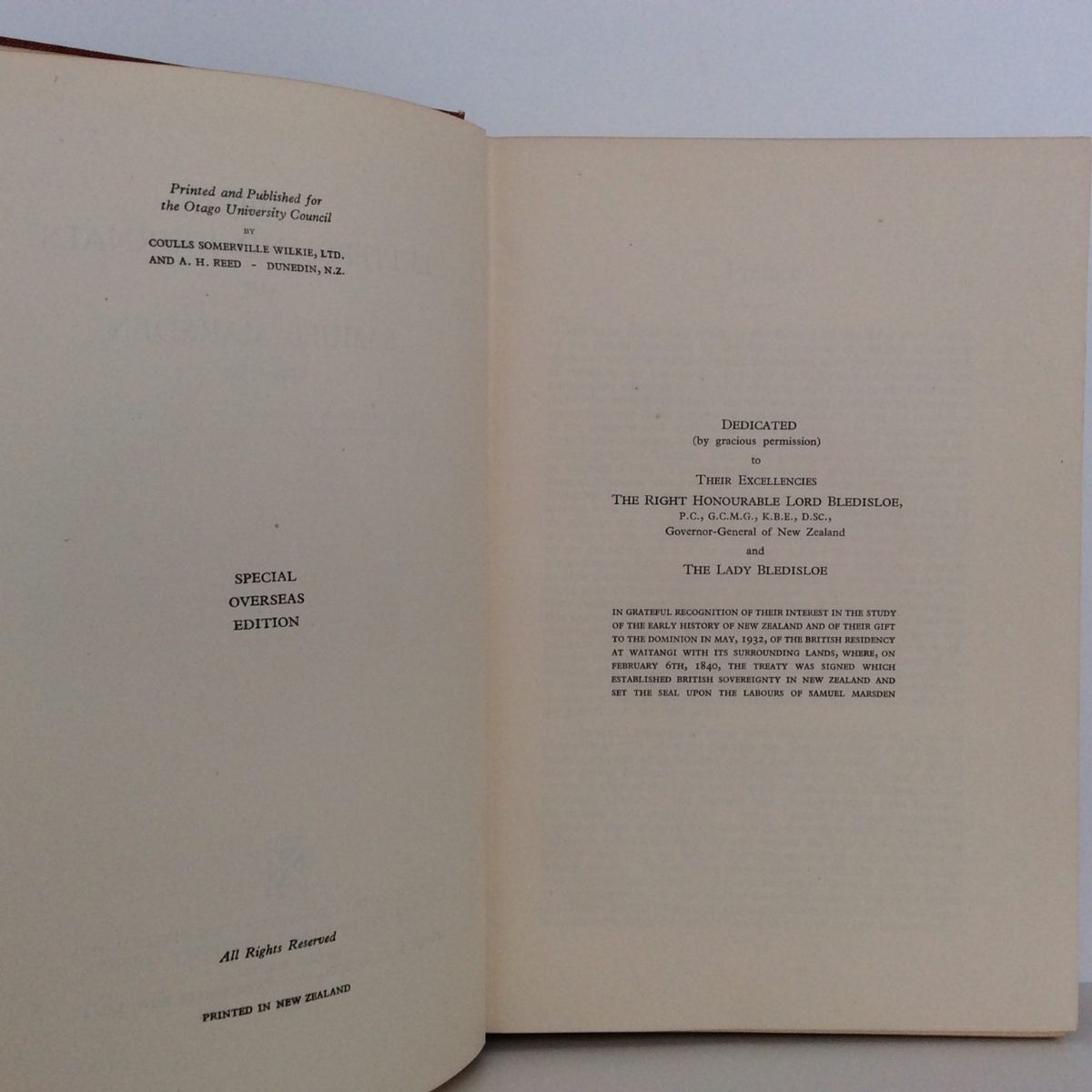 SAMUEL MARSDEN 1766 - 1838: The Letters and Journals of