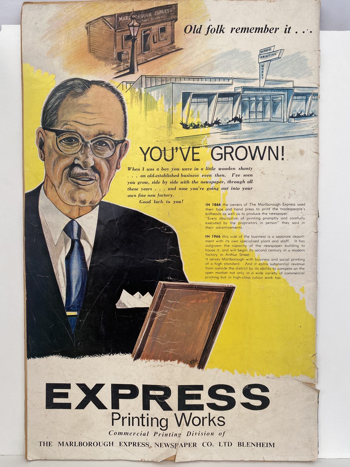 OLD NEWSPAPER: The Marlborough Express 1866-1966