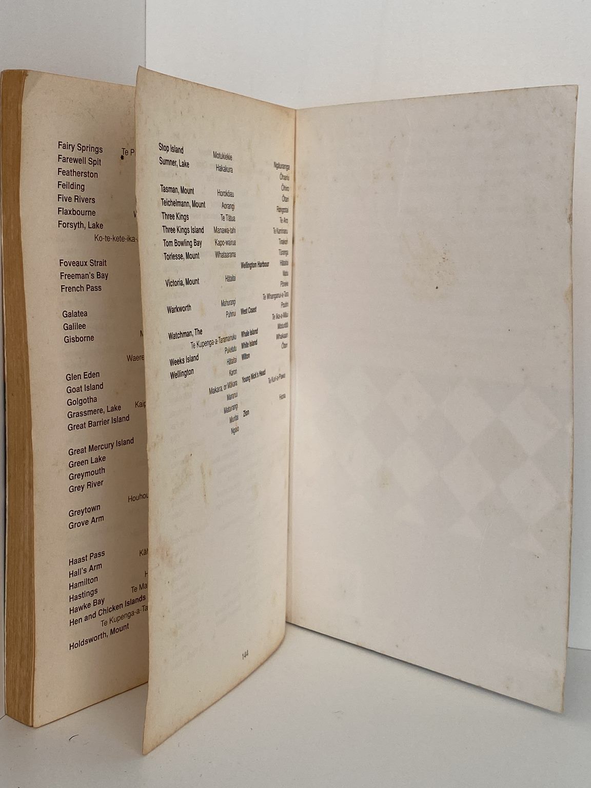 THE REED DICTIONARY OF MAORI PLACE NAMES