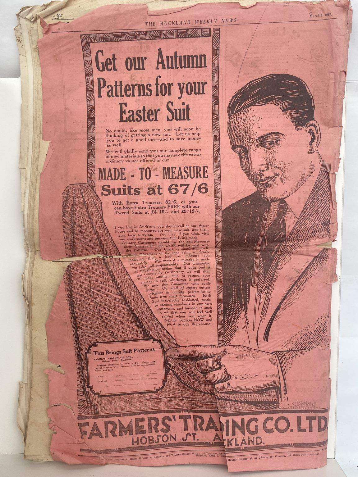 OLD NEWSPAPER: The Auckland Weekly News - 3 March 1927 - Second Royal Visit