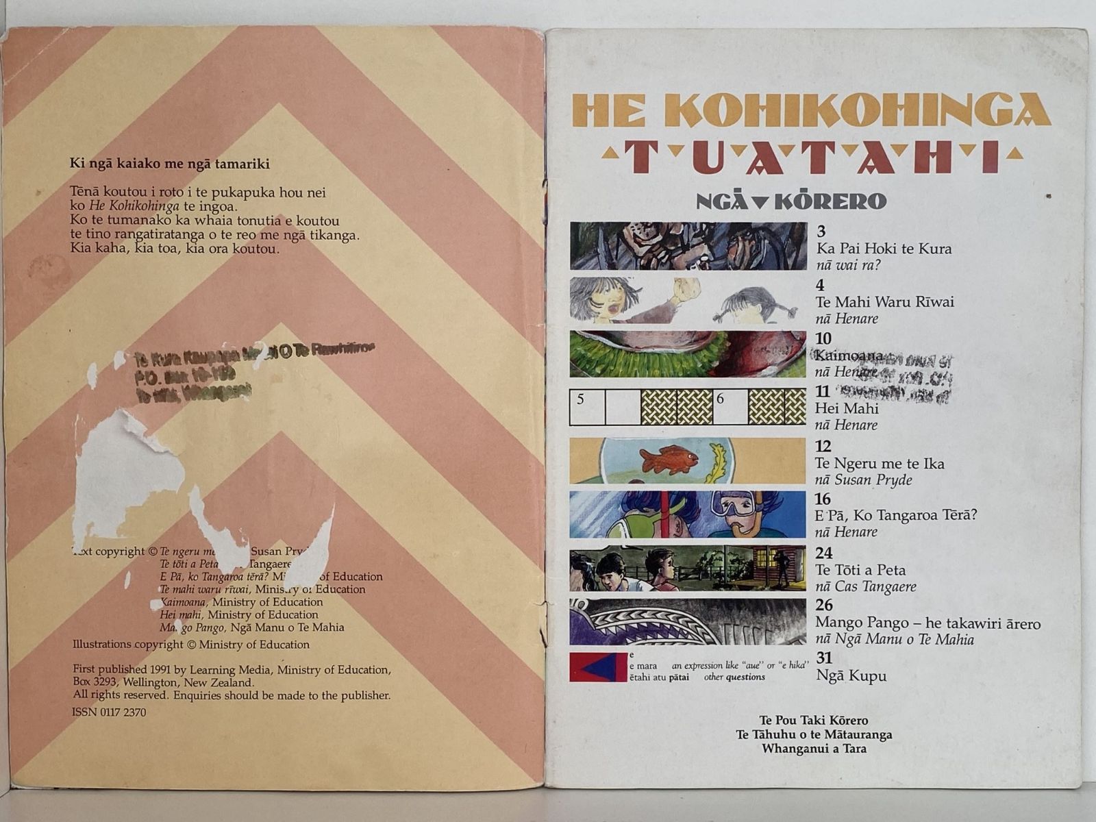 HE KOHIKOHINGA Tuatahi