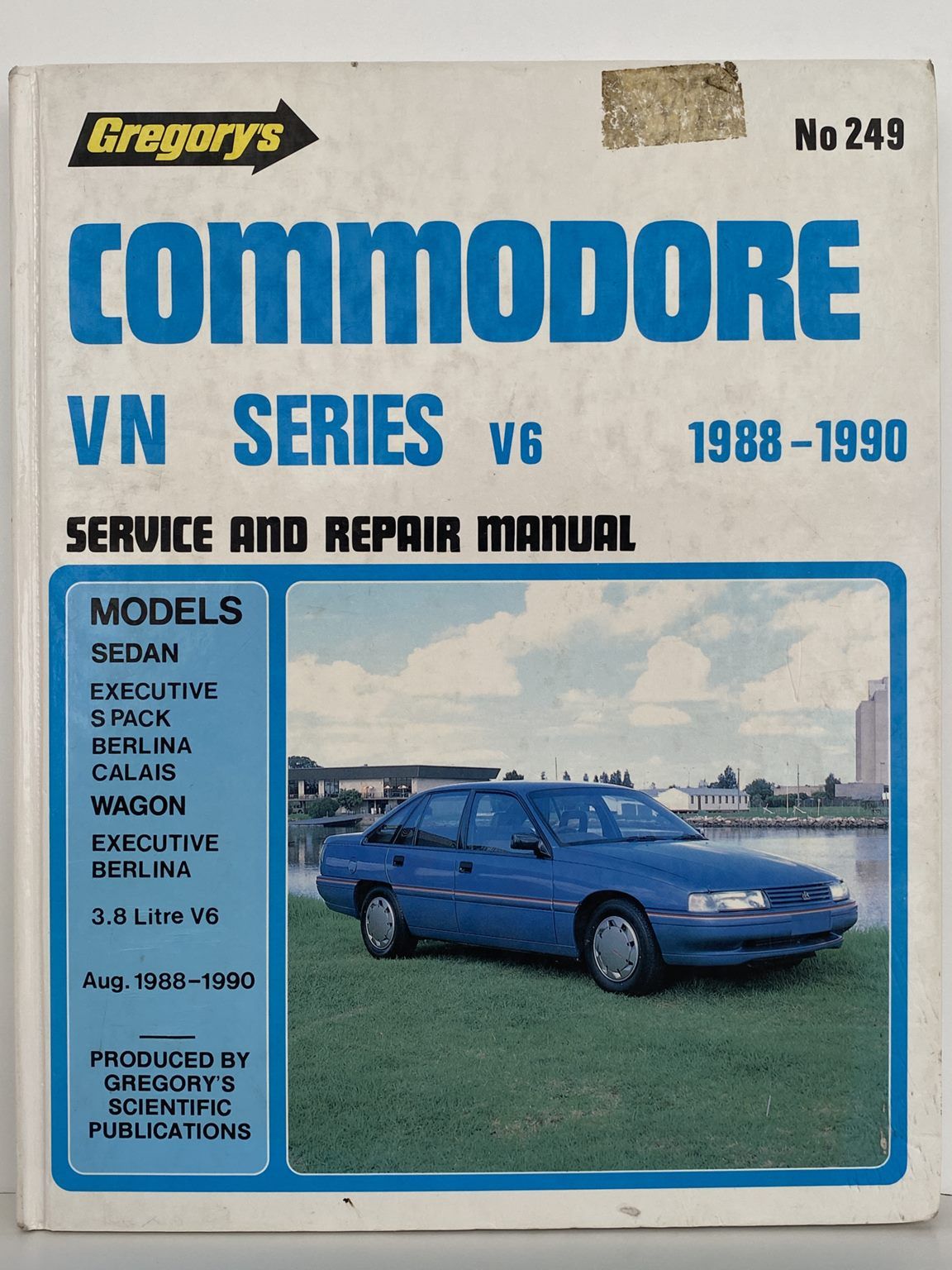 HOLDEN COMMODORE VN Series V6 - 1988 to 1990 Service and Repair Manual