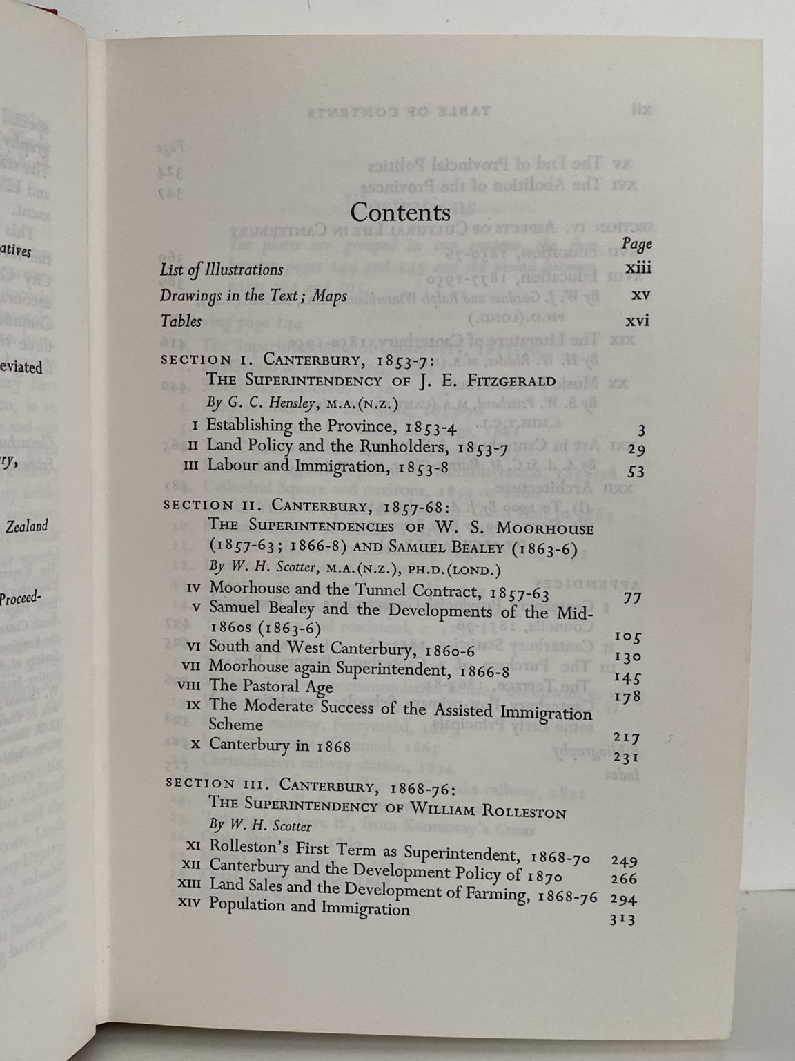 A HISTORY OF CANTERBURY - 3 Volume Set 1854 - 1950