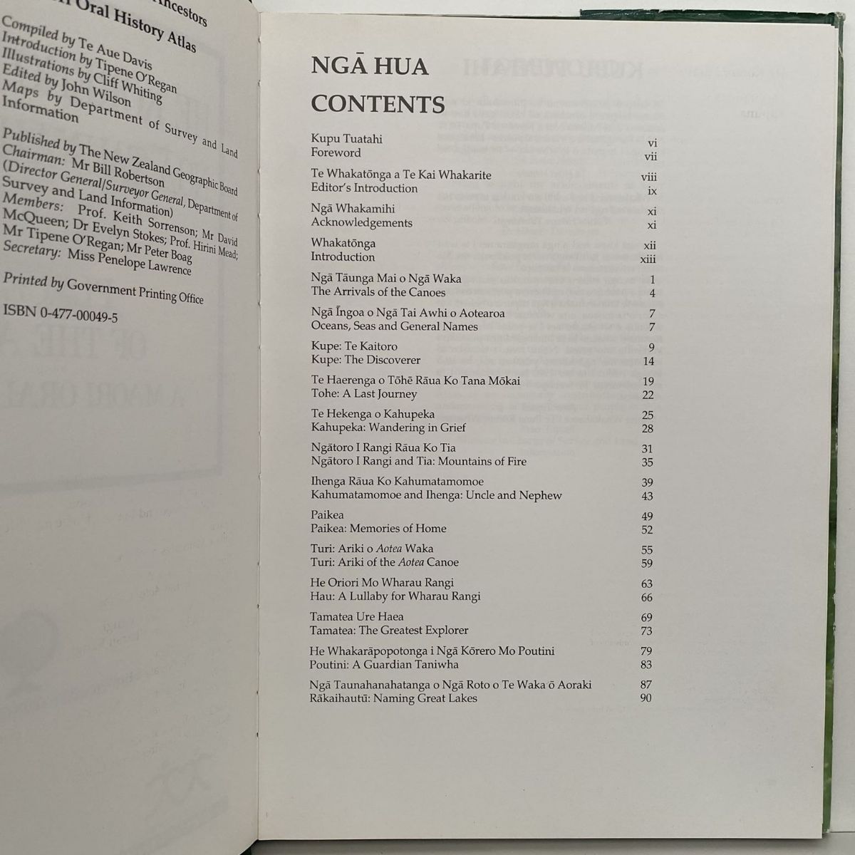 He korero purakau mo nga taunahanahatanga a nga tupuna - Names of the ...