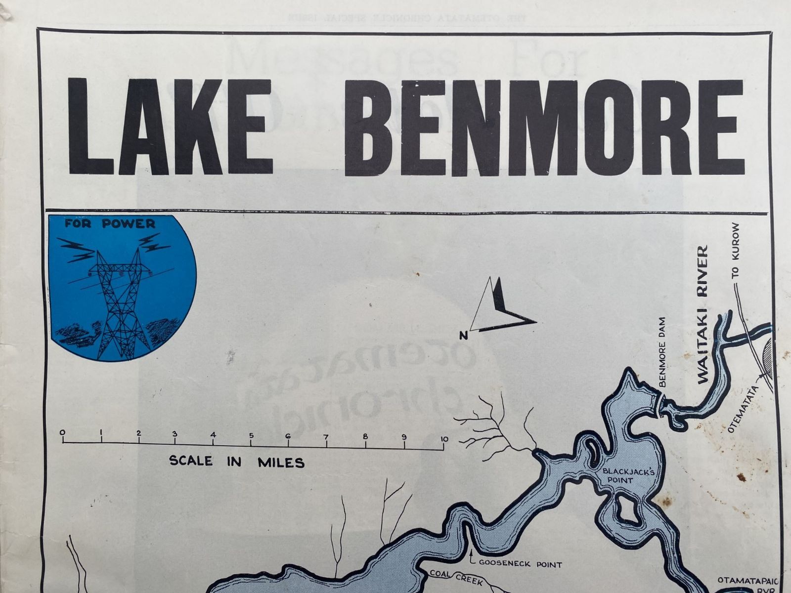 OLD NEWSPAPER: The Otematata Chronicle - Lake Benmore Power Project ...