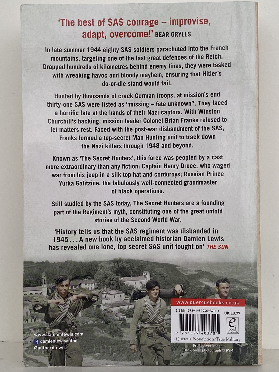 SAS NAZI HUNTERS: The Ultra-secret unit and the hunt for Hitler's War ...
