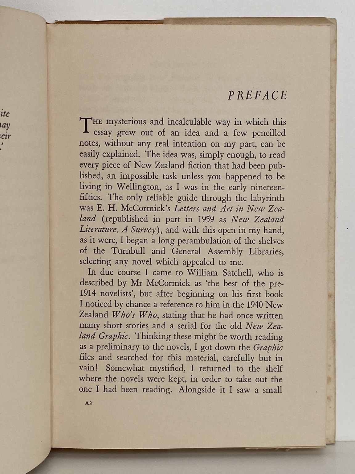 THE MAORILANDER: A Study of William Satchell