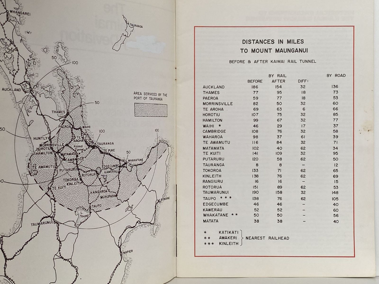 THE KAIMAI RAILWAY DEVIATION