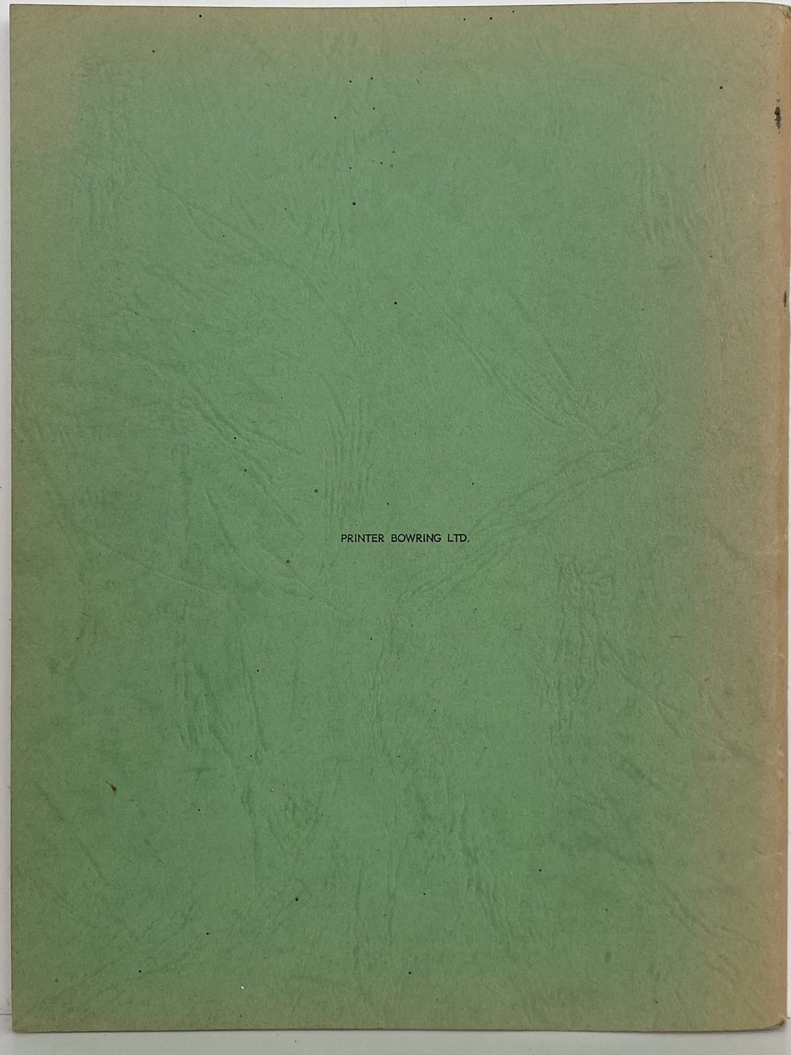 DILWORTH SCHOOL: The First 70 Years 1906 - 1976