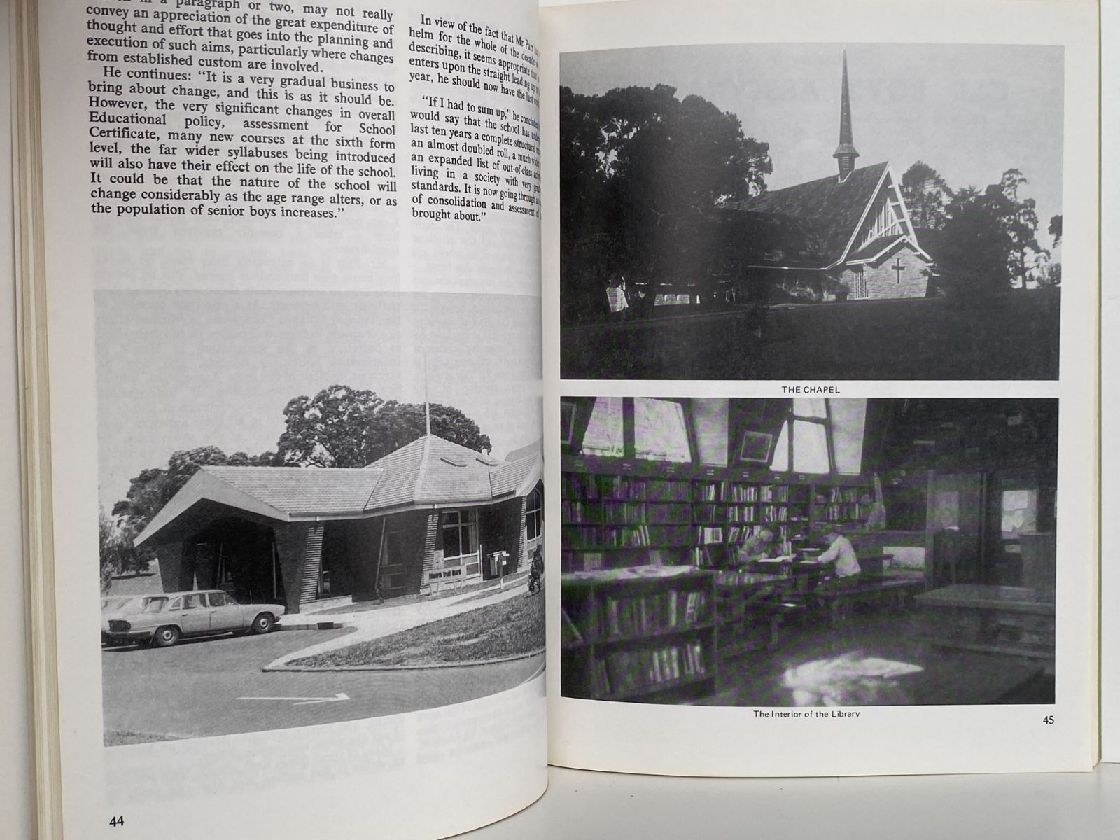 DILWORTH SCHOOL: The First 70 Years 1906 - 1976