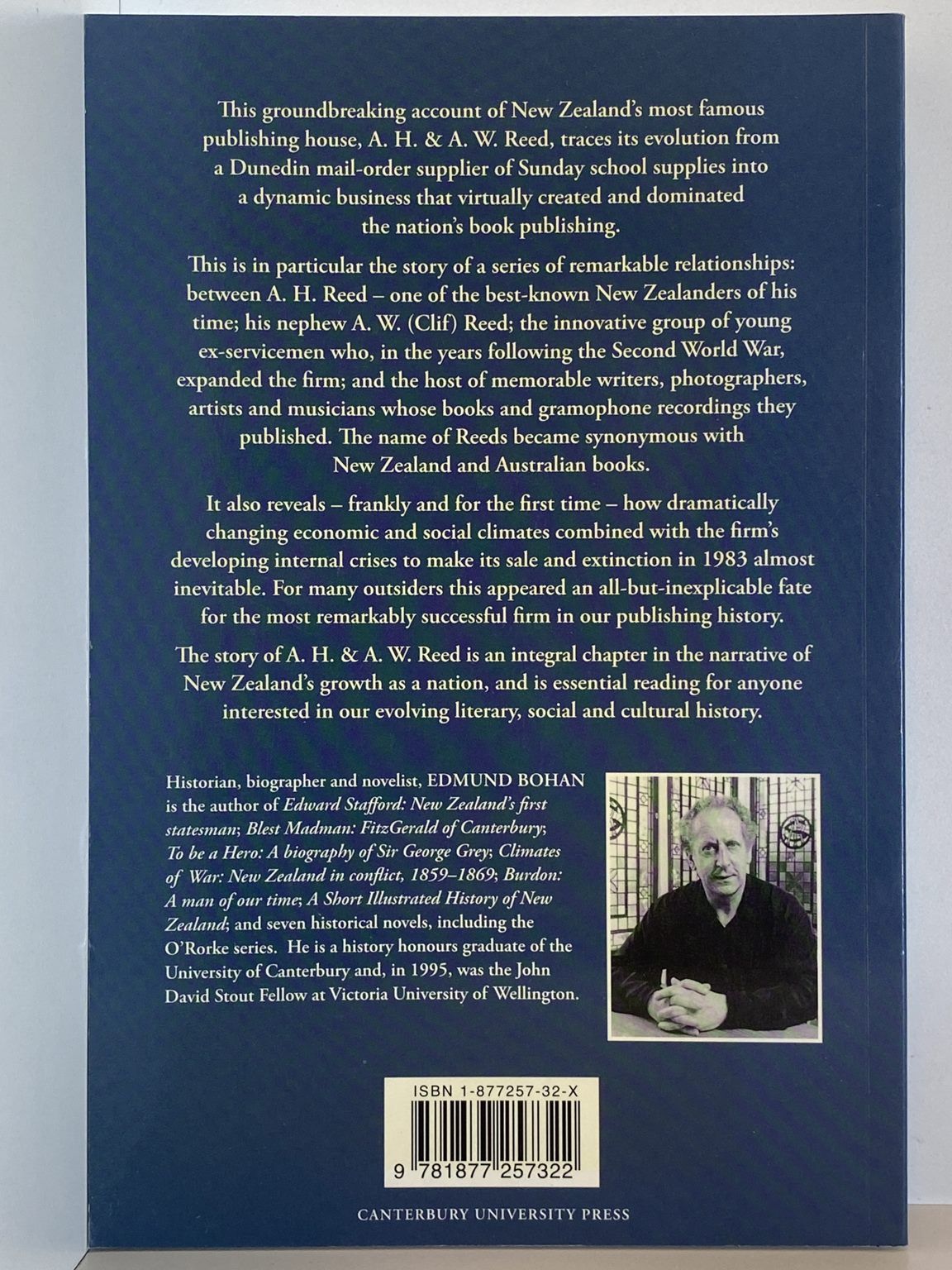 THE HOUSE OF REED 1907-1983 Great Days in New Zealand Publishing