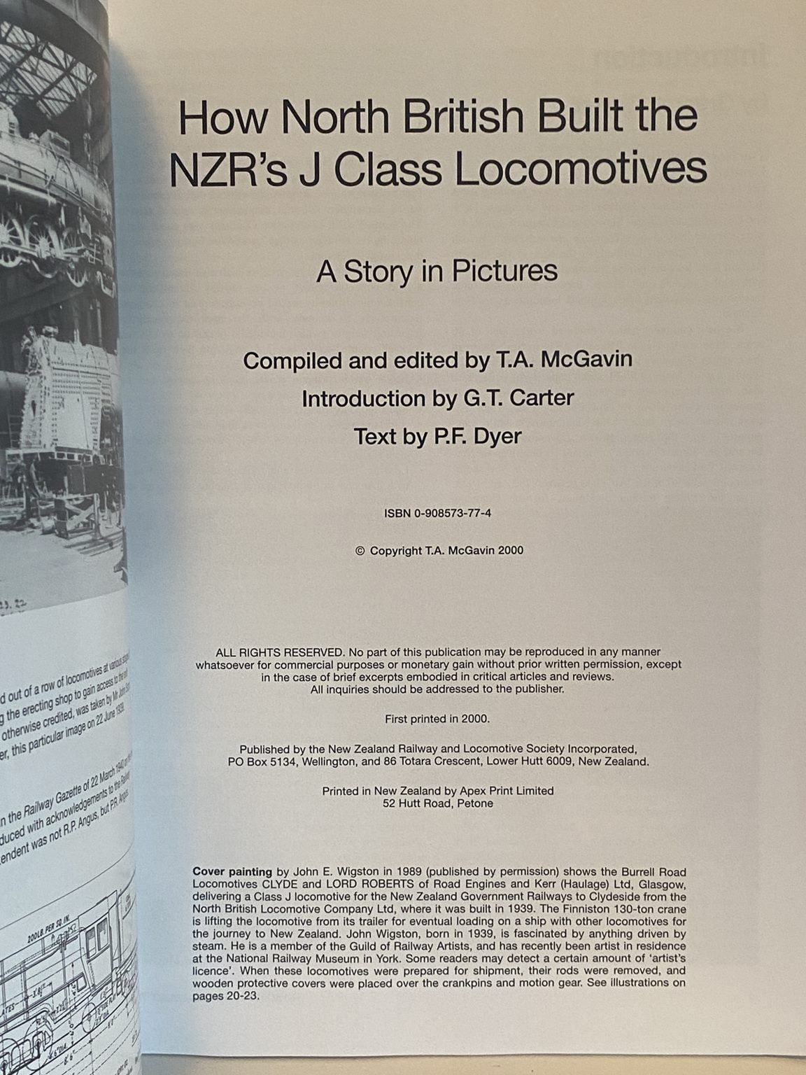 HOW NORTH BRITISH BUILT THE NZR'S J CLASS LOCOMOTIVES