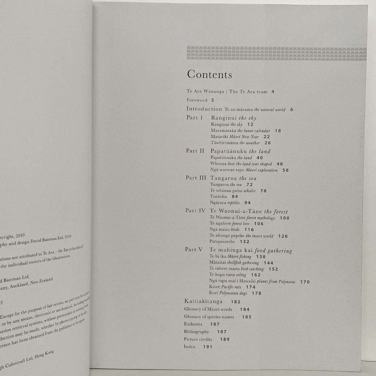 TE TAIAO MAORI and the Natural World