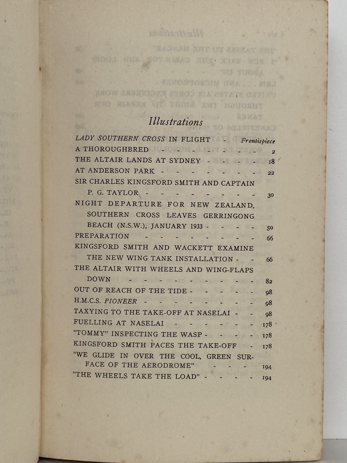 PACIFIC FLIGHT: The Story of The Lady Southern Cross