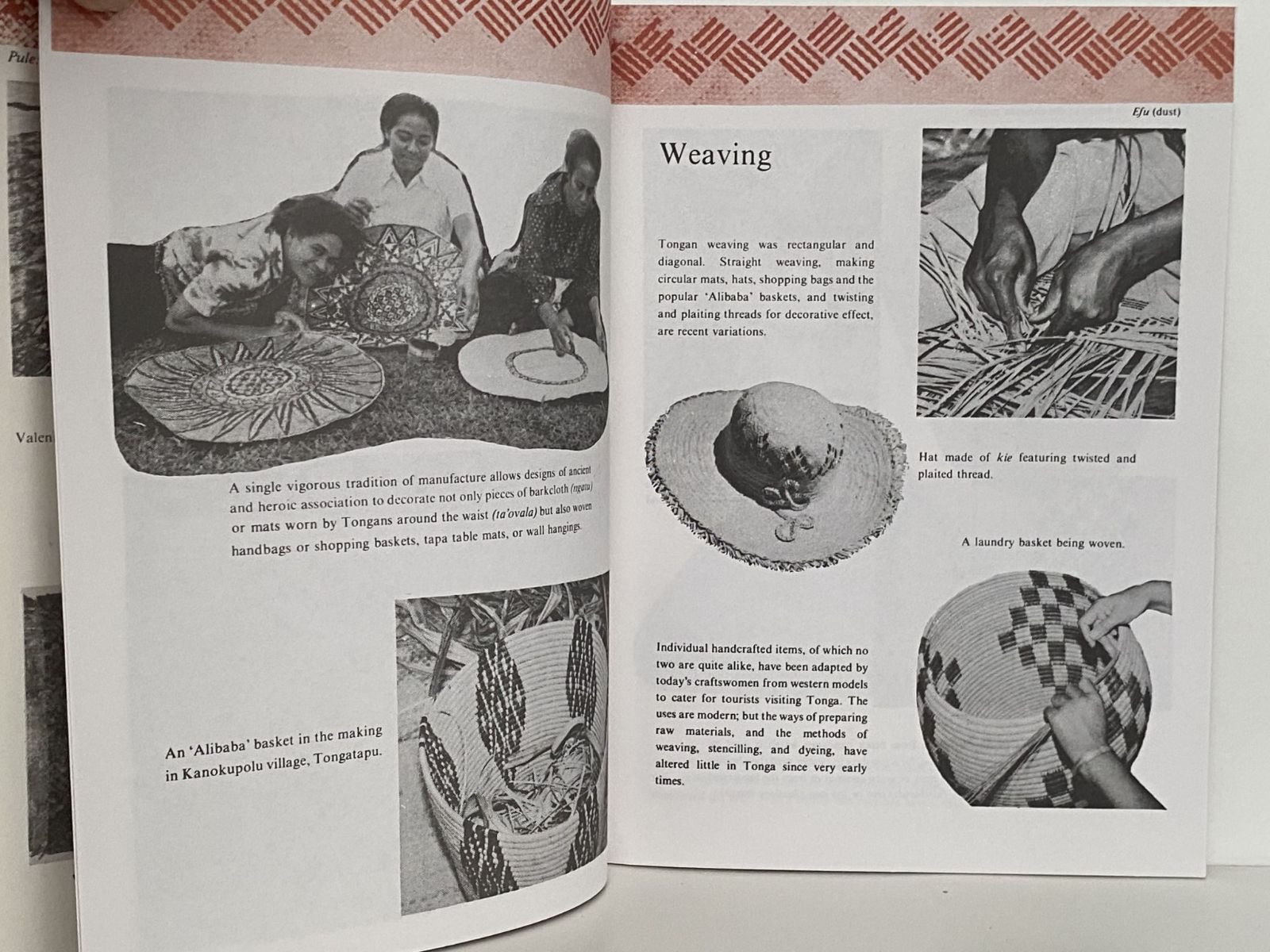 MAKING MATS AND BARKCLOTH: In the Kingdom of Tonga
