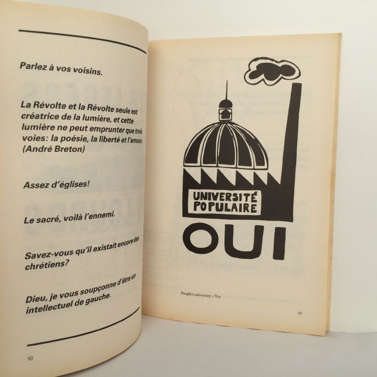 Paris '68: Graffiti, Posters, Newspapers and Poems of the events of May ...