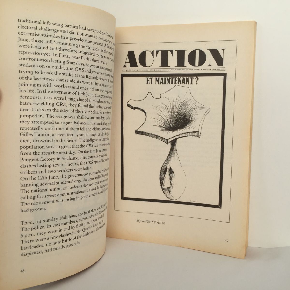 Paris '68: Graffiti, Posters, Newspapers and Poems of the events of May ...